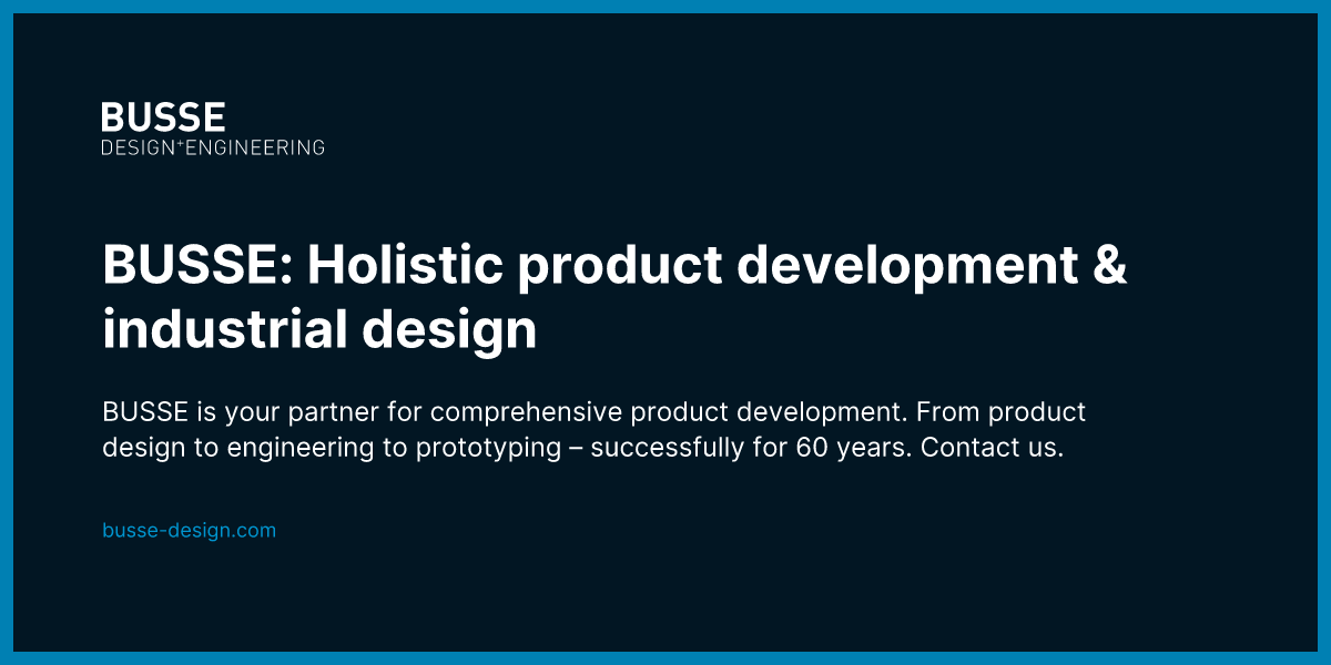 Plagiarius Award 2024 - BUSSE DESIGN+ENGINEERING