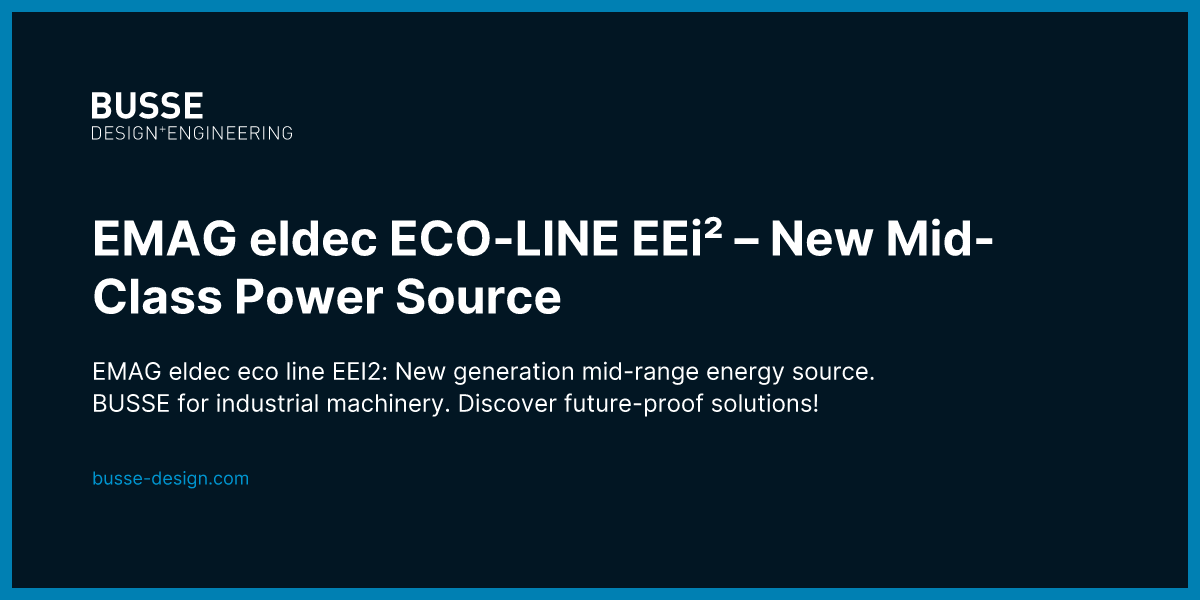 EMAG eldec ECO-LINE EEi² – Die neue Generation der Mittelklasse ...