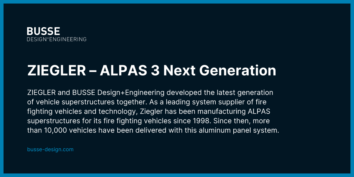 ZIEGLER - ALPAS 3 Nächste Generation - BUSSE DESIGN+ENGINEERING
